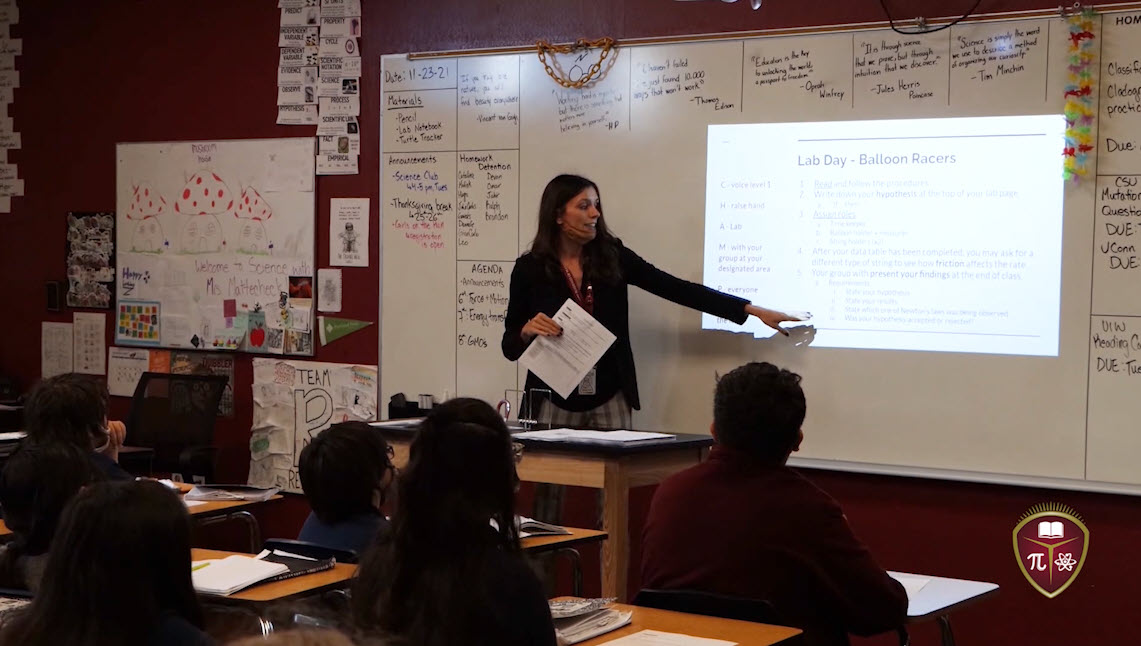 What a Typical Day Teaching Middle School Science is Like at AMS